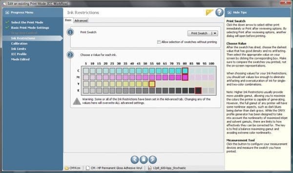 How To Limit Individual Ink Channels | Adendo